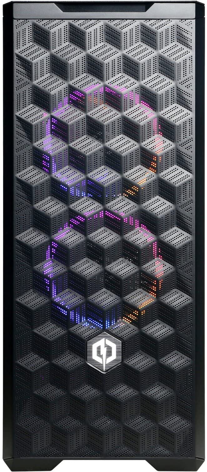 Cyber_PowerPC Gamer Master Gaming Desktop - AMD Ryzen 7 5700, NVIDIA GeForce RTX 3060 Ti, 16GB RAM, 1TB SSD, RGB Lighting, Sky Technologies Computing Bundle with Microfiber Cleaning Cloth