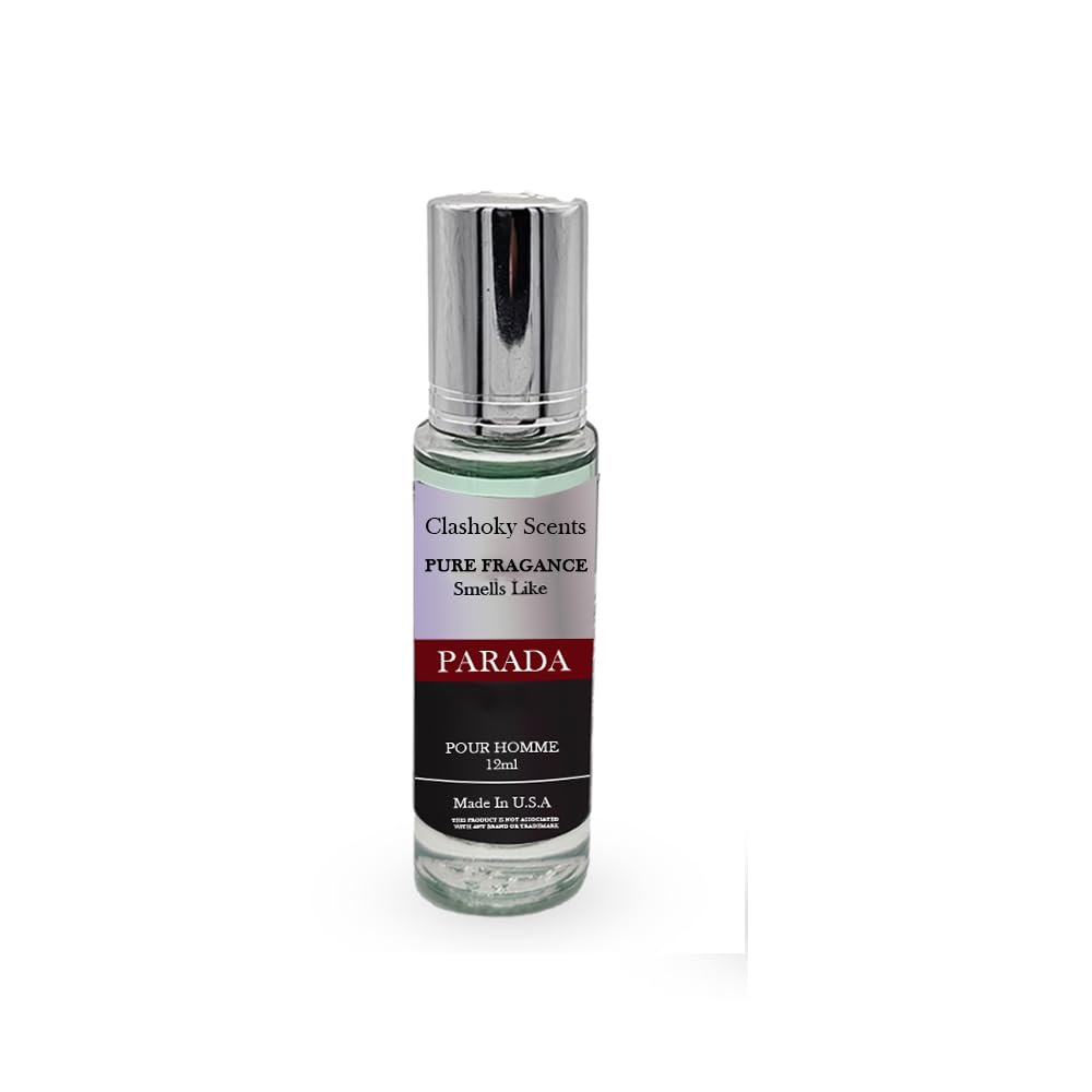 Clashoky Fragrance Perfume Oils Parada Lunna Rossa Cologne Roll On Body Oil for Men (12ml) (Pack of 1)