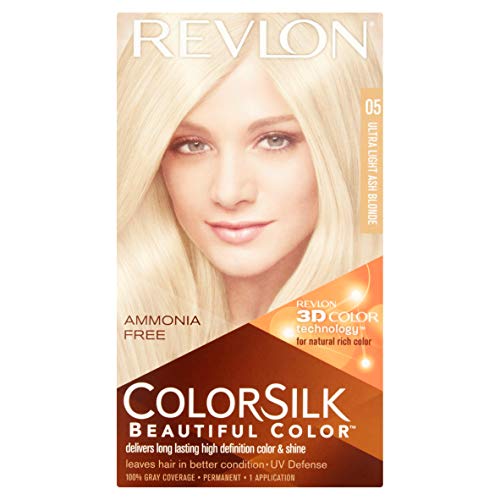 Revlon ColorSilk Beautiful Color, [05] Ultra Light Ash Blonde 1 ea (Pack of 12)