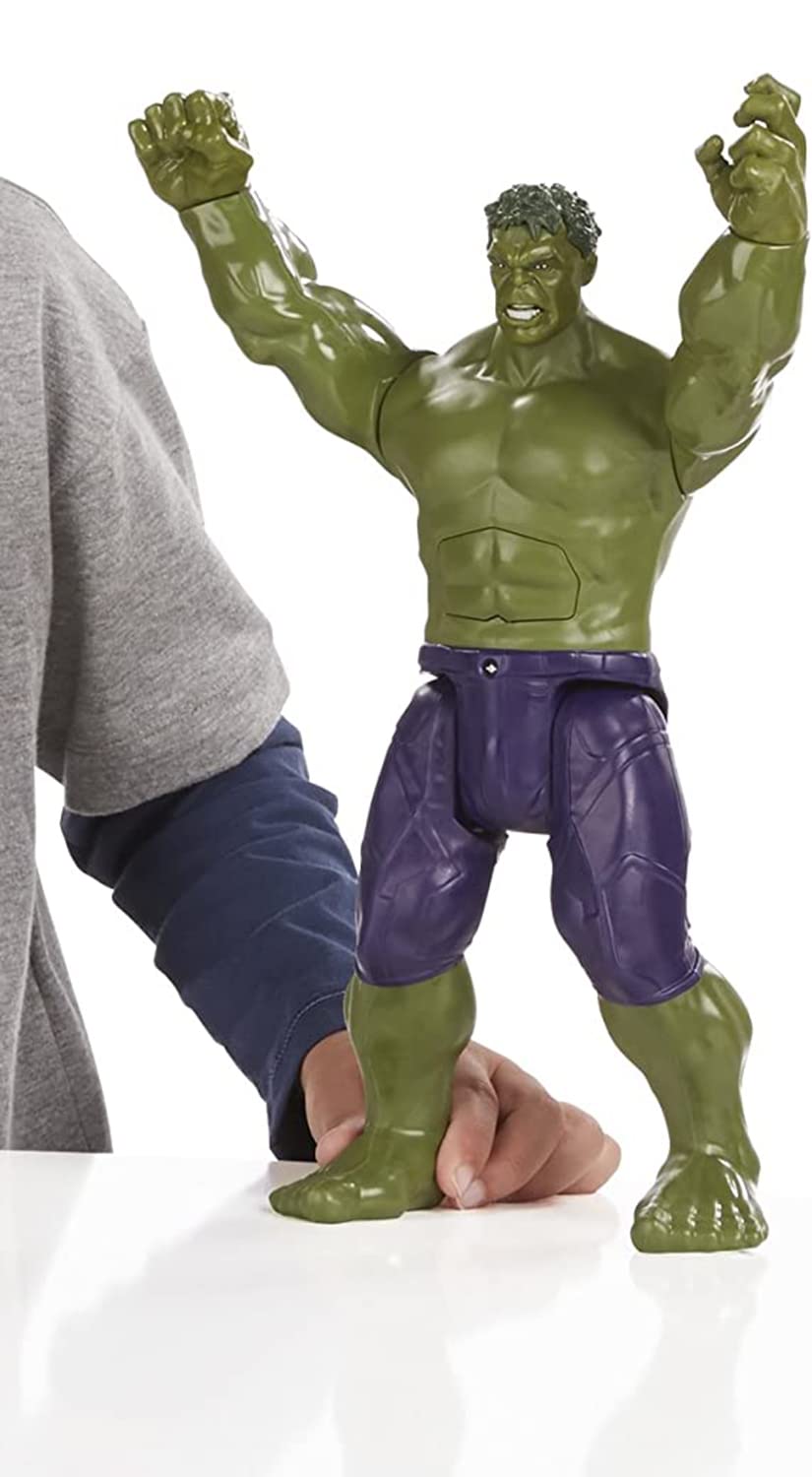 Titan Hero Tech Electronic Hulk 12 Inch Tall Action Figure