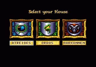 Dune: The Battle for Arrakis (Sega Genesis) - Reproduction Video Game Cartridge