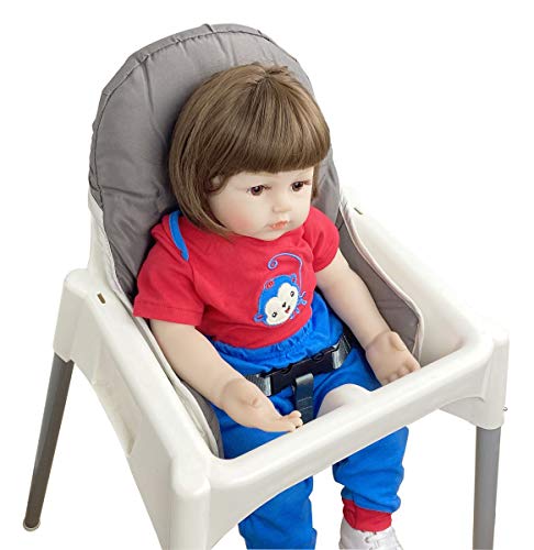 ZARPMA Seat Covers Cushion for IKEA Antilop Highchair, Washable Foldable Baby Highchair Cover IKEA Child Chair Cushion