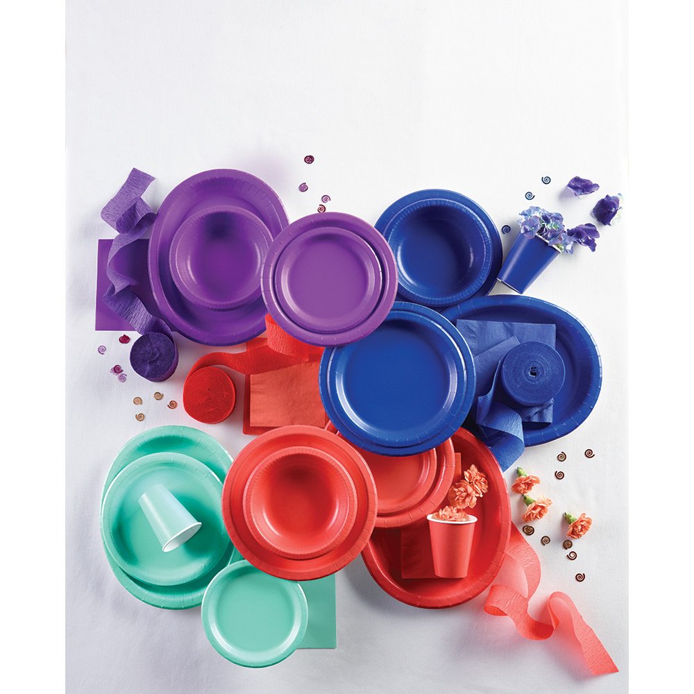 Creative Converting Celebrations 96-Count 9 oz. Hot/Cold Cups, Fresh Mint -