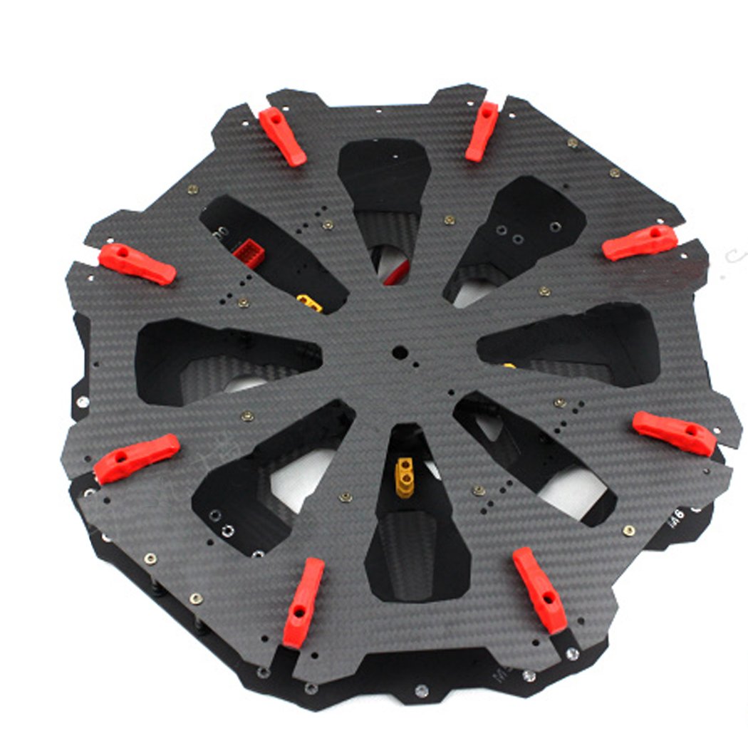 Tarot TL8X000 X8 8 Aixs Umbrella Type Folding Multicopter Octocopter Aerial Aircraft Drone UAV with Retractable Landing Gear for DIY Toy