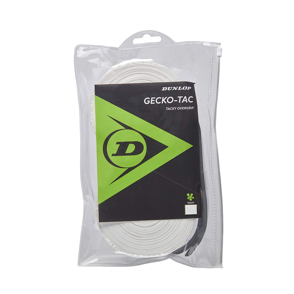 Dunlop Sports Gecko Tac Tennis Overgrip, Roll of 30, White