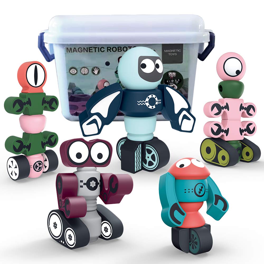 Magnetic Building Blocks Set