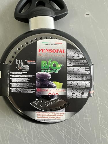 Pensofal Biostone Eggpan 1 Side Handle-Diameter 14 Cm, 0.6 Litres, Black