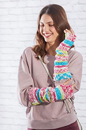 Red Heart 66399 Super Saver Yarn, Mexicana Print