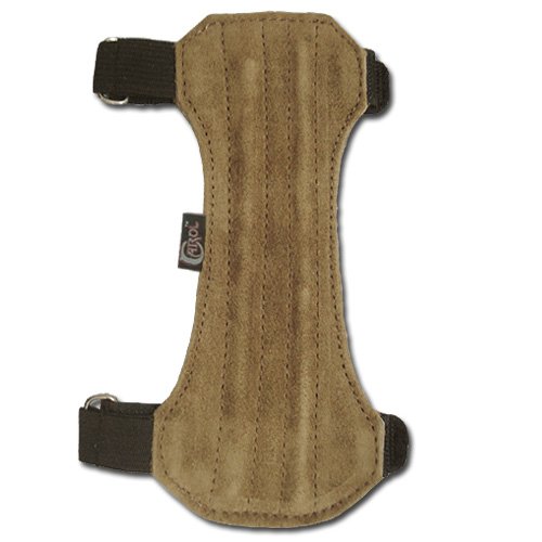 Carol Target Archery ARM Guard Suede Leather AG203B (18cm Long X 7cm Wide).
