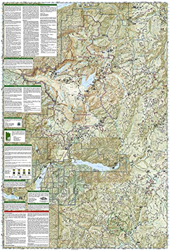 Mount St. Helens, Mount Adams Map [Gifford Pinchot National Forest] (National Geographic Trails Illustrated Map, 822)