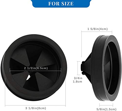 Garbage Disposal Splash Guard Collar Sink Baffle, Food Waste Disposer Accessories for Waste King, Whirlaway and GE Models (3 1/8 Inch in Diameter) by CLEESINK