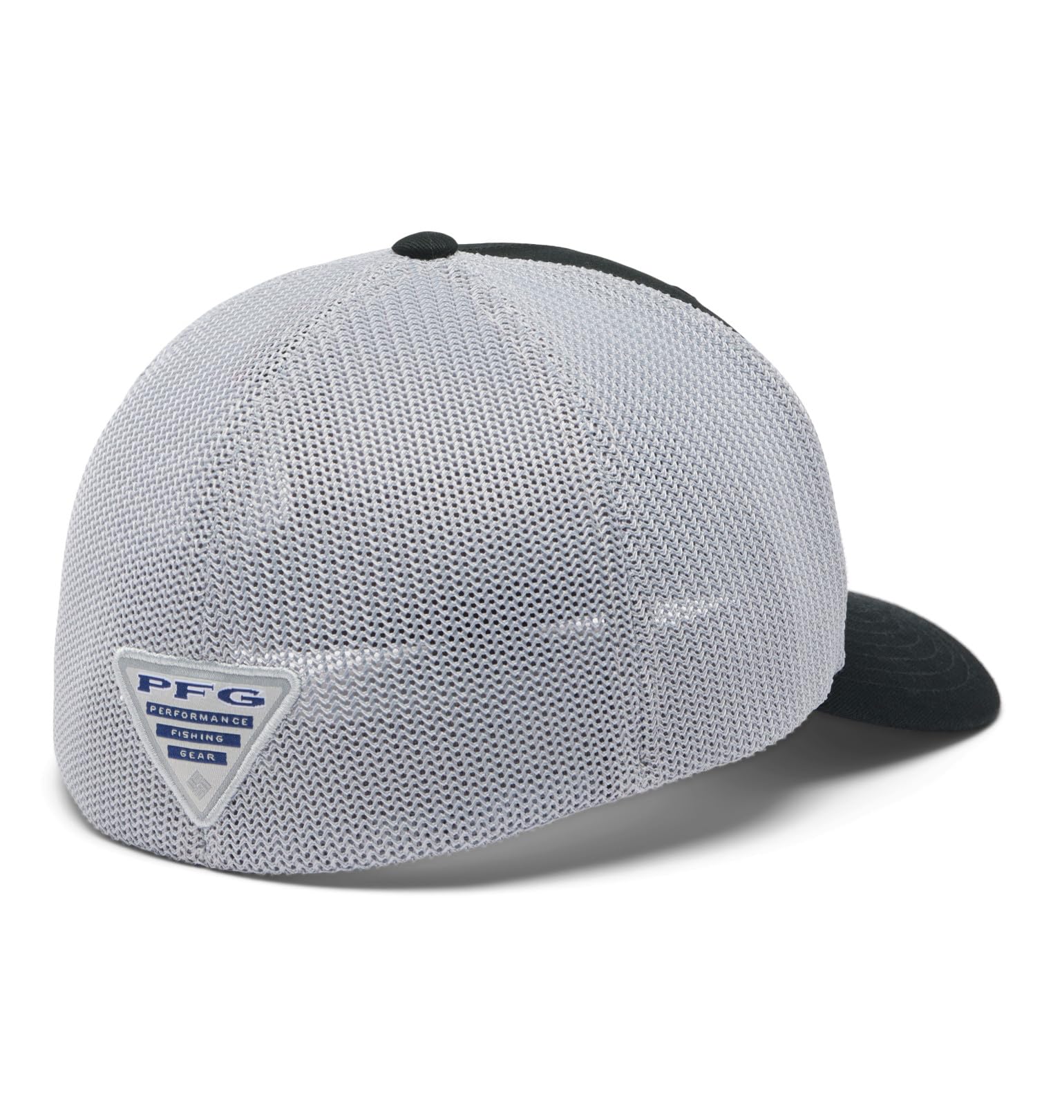 Columbia Unisex PFG Fish Flag Mesh Ball Cap - Low, Safari/PNW Flag, Small/Medium