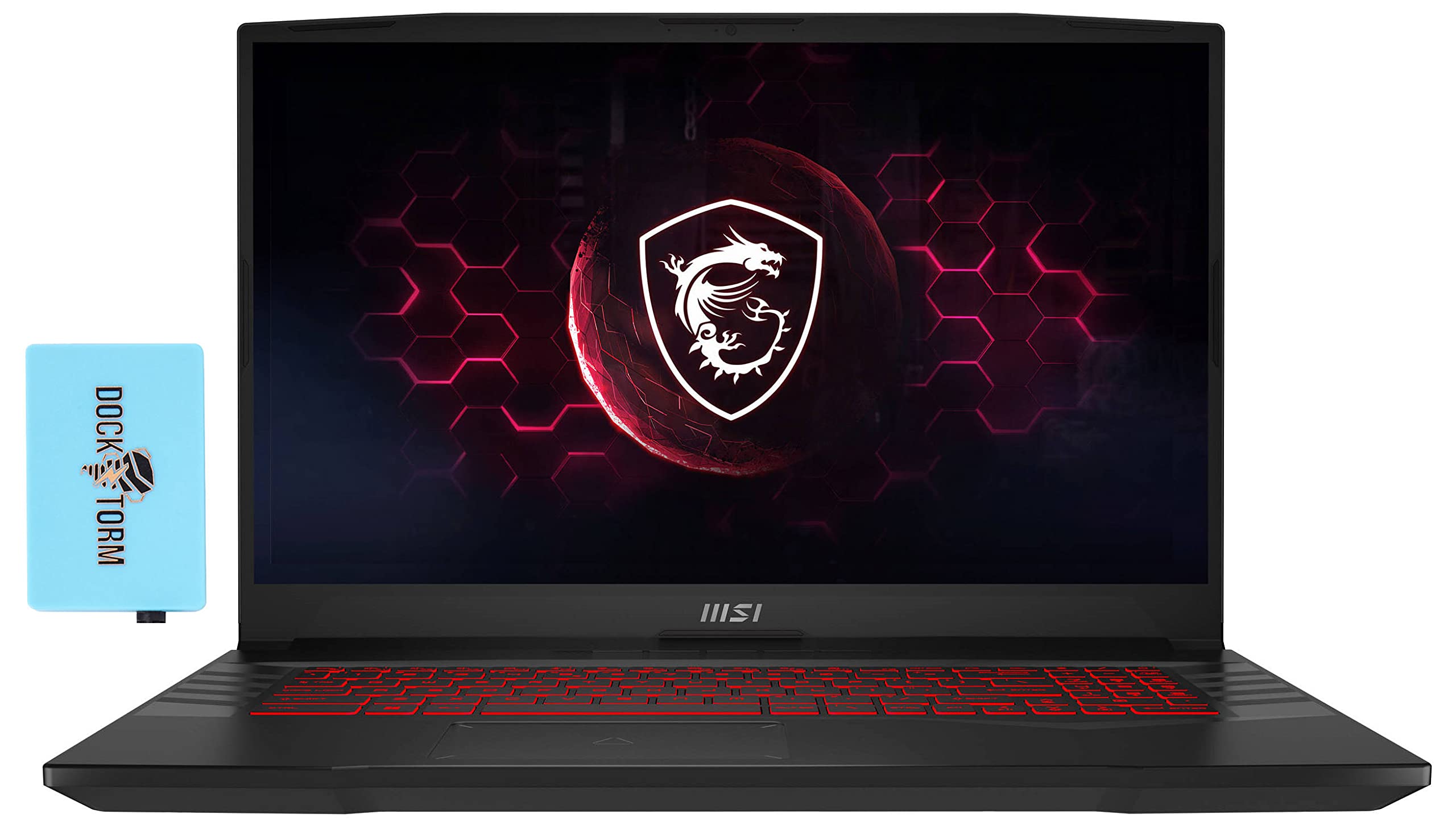 MSI 12th Gen Pulse GL76 Gaming Laptop 17.3" 144Hz FHD + IPS Display (Intel i7-12700H 14-Core, 32GB DDR4, 1TB PCIe SSD, RTX 3060 6GB, RGB Backlit KYB, WiFi 6, BT 5.2, HD Webcam, Win11P) w/Hub