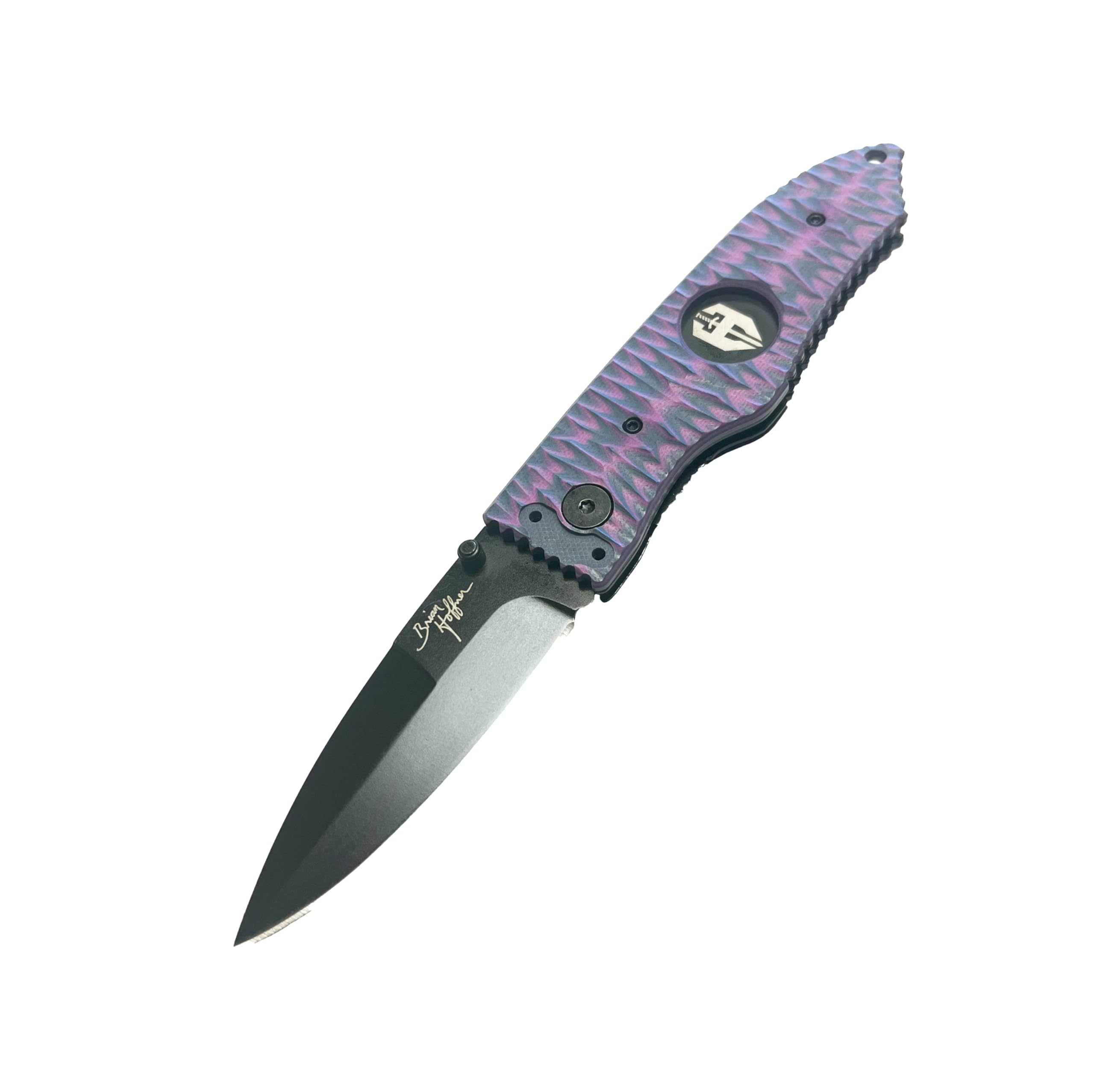 Hoffner Knives "Snap Folding Knife with 3.5 Inch VG10 Japanese High Chromium Stainless Super Steel Blade. HRC60