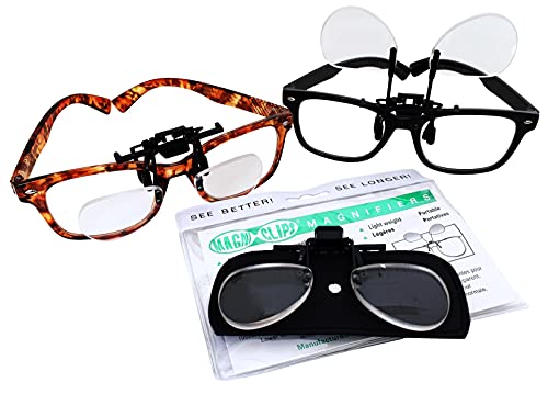 K1C2 MagniClips 2.5 Clip on Magnifiers Lighting & Magnifiers