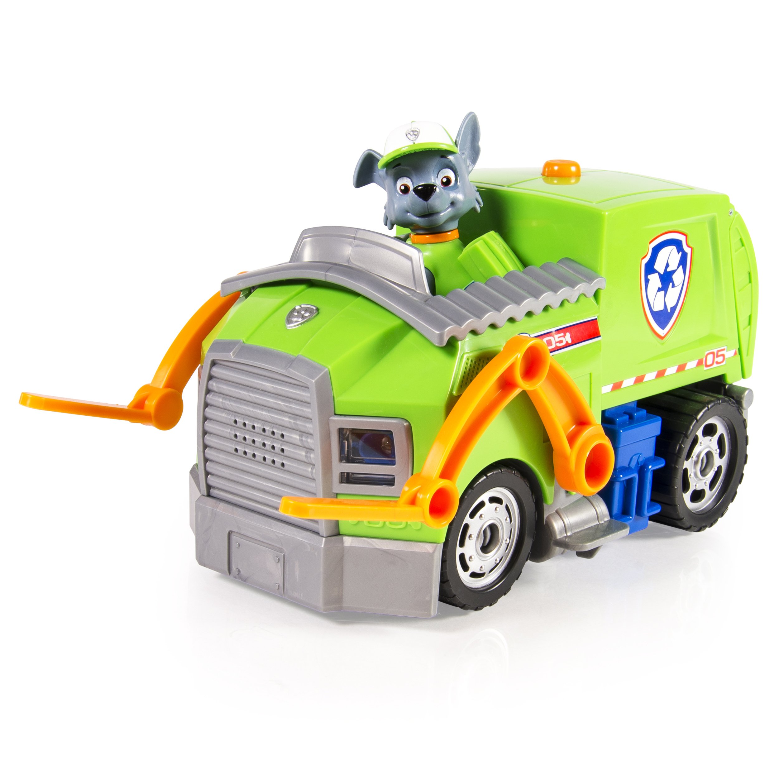 Paw Patrol- Rocky's Lights and Sounds Recycling Truck