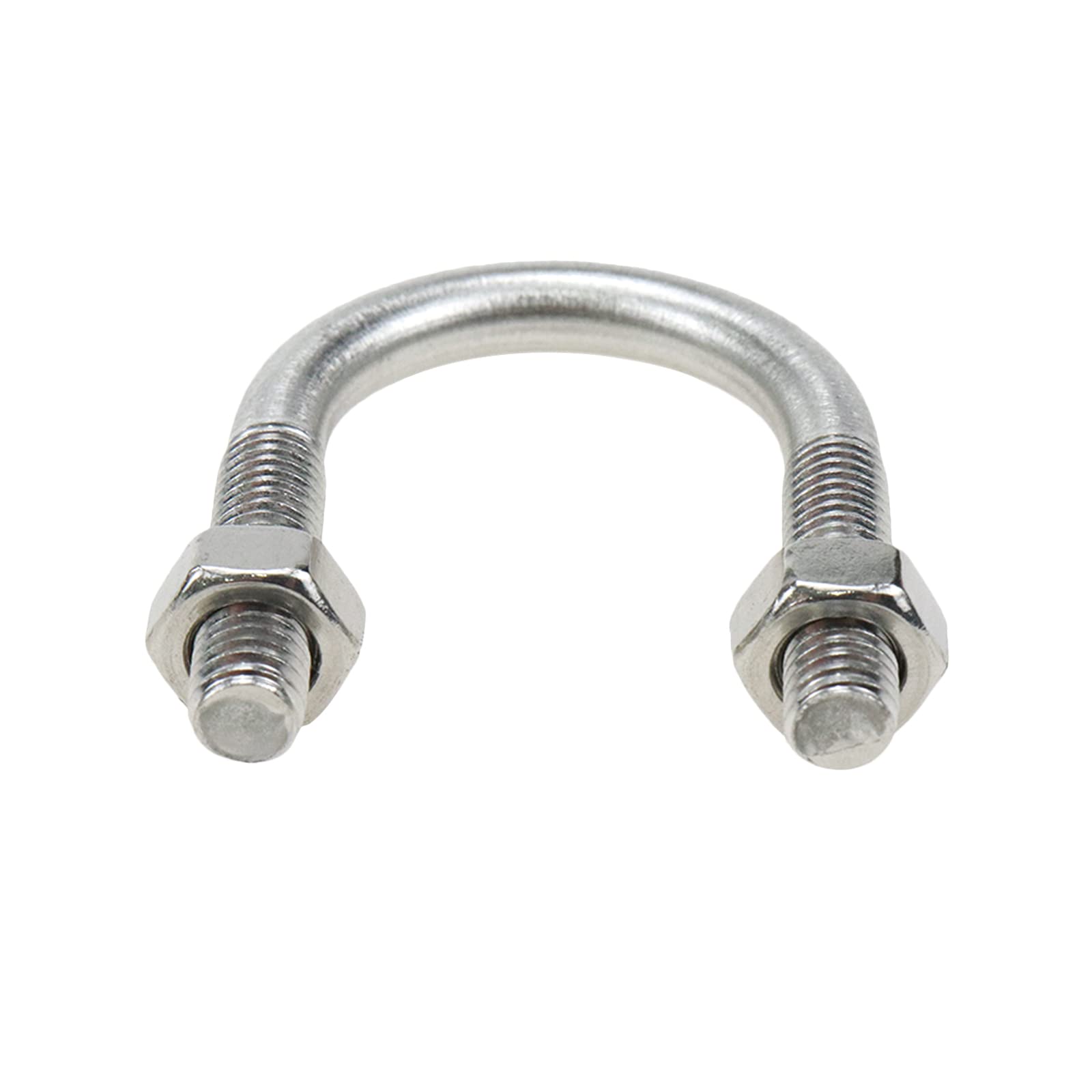 Sscon 10Pcs M6x22mm 304 Stainless Steel U-Bolt Fastener for 22mm Pipe Dia