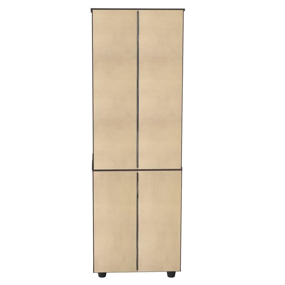 Inval Computer Credenza Work Center, Espresso