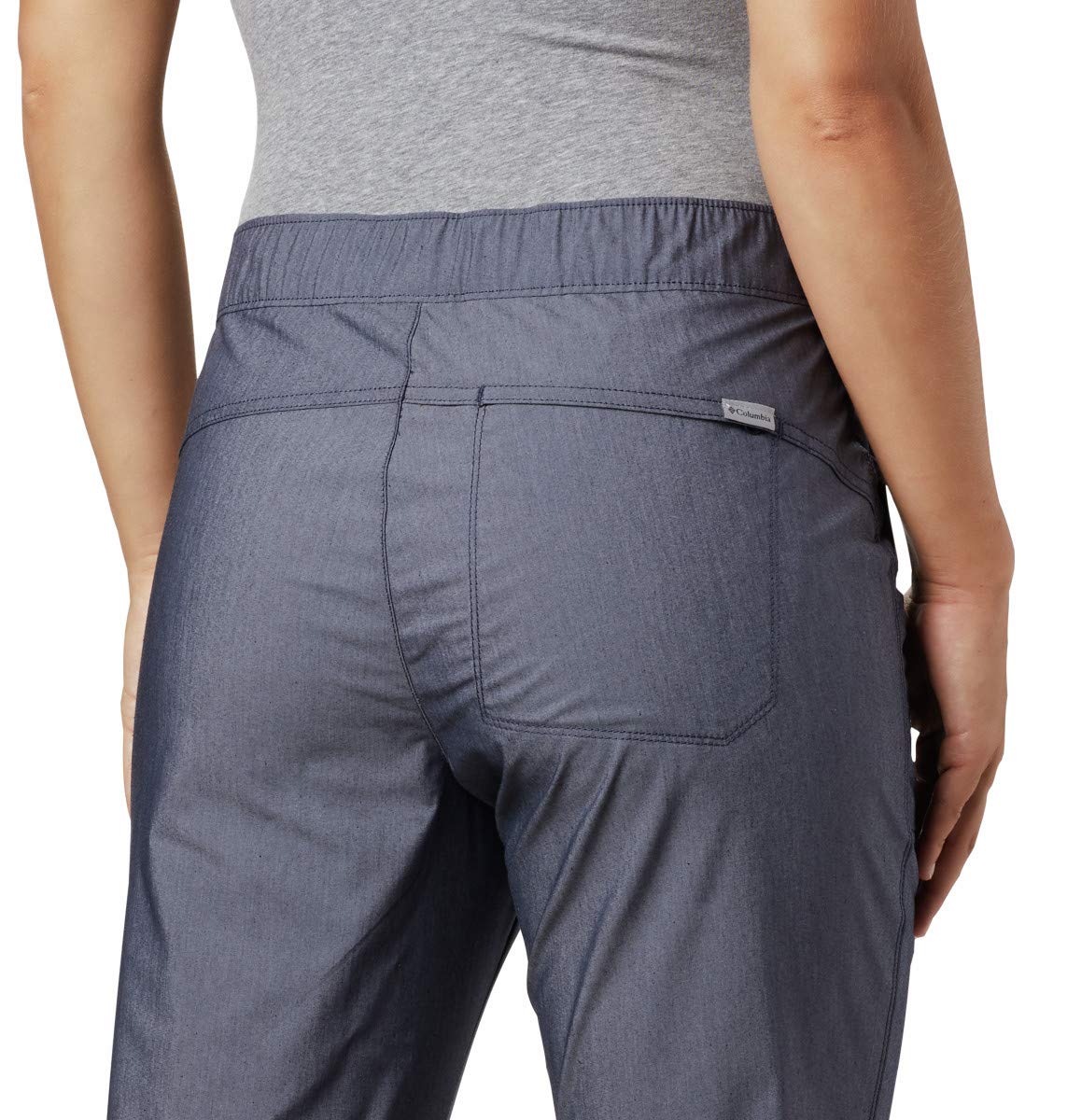 Columbia Women's Standard Longer Days Pant, Nocturnal Heather, 2 x Regular