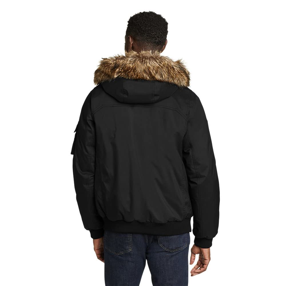 Eddie Bauer Men's Superior Down Bomber Jacket, Antique Bronze, X-Large