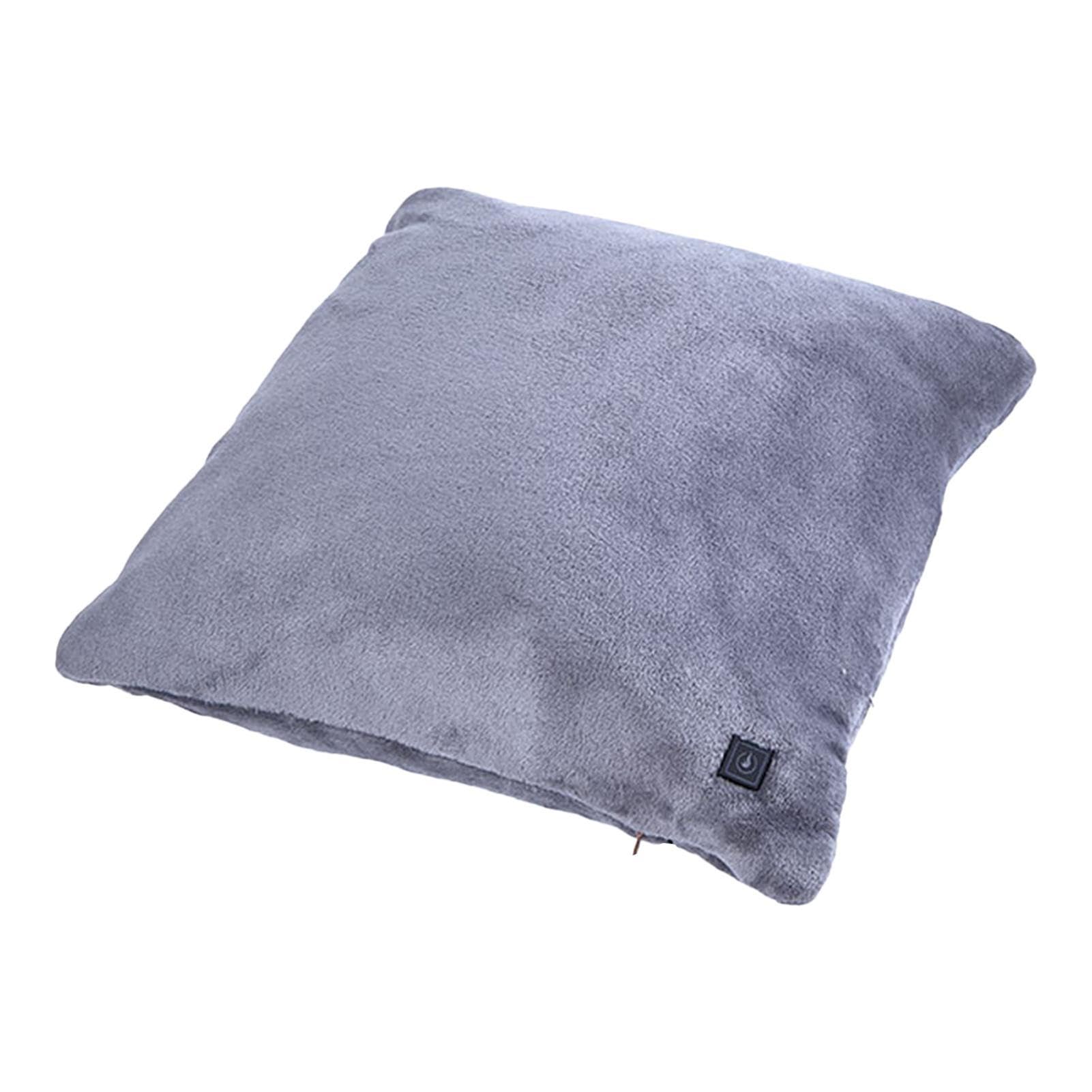 Cervical Heated Pillow, Smooth Stylish Heated Neck Pillow, Soft Office Pillow, Heating Throw Pillow, Portable Office Sofa Cushion, Classy Heated Sofa Couch Cushion, Comfortable for Office Home