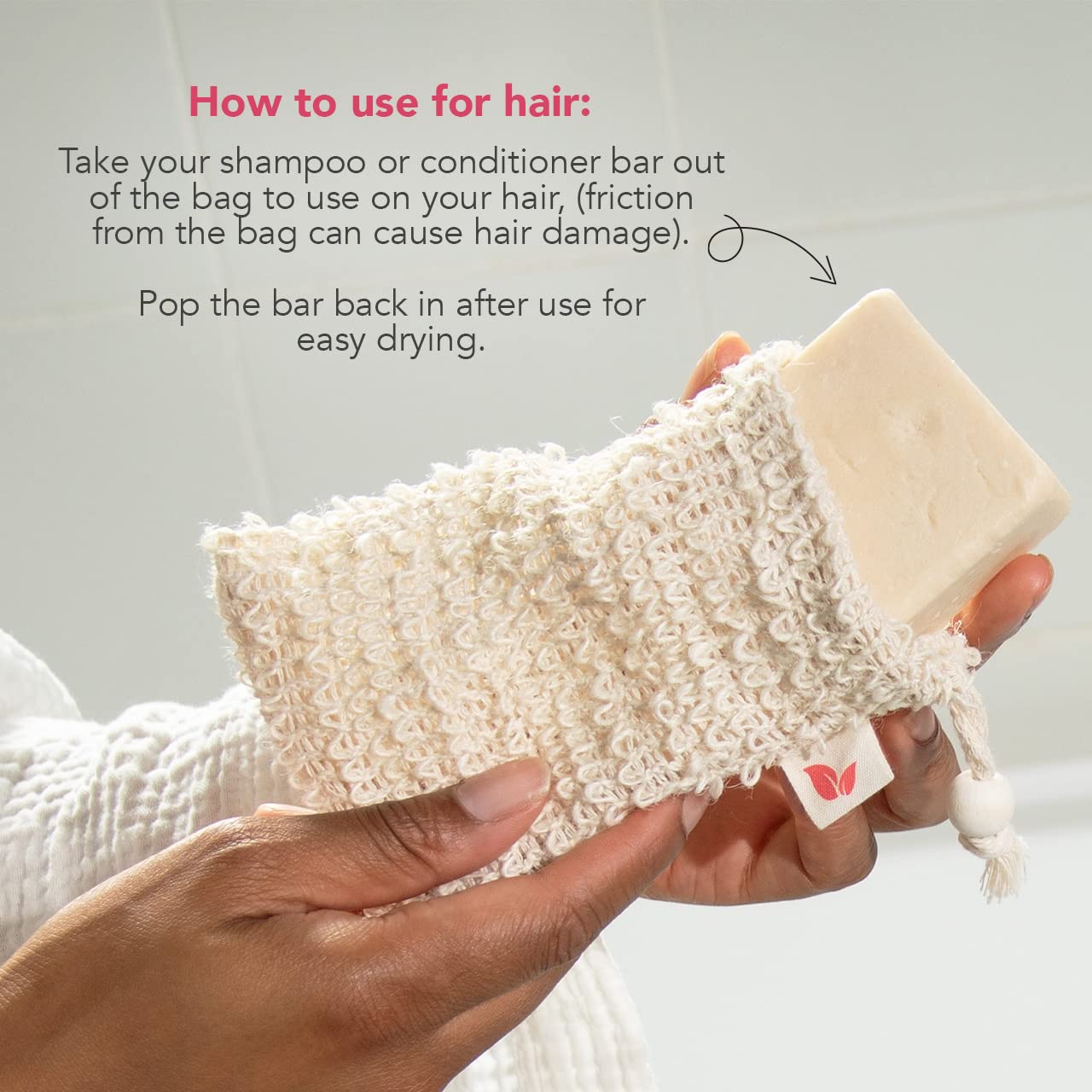 Ethique Shampoo & Soap Saver Bag (Pack of 3)
