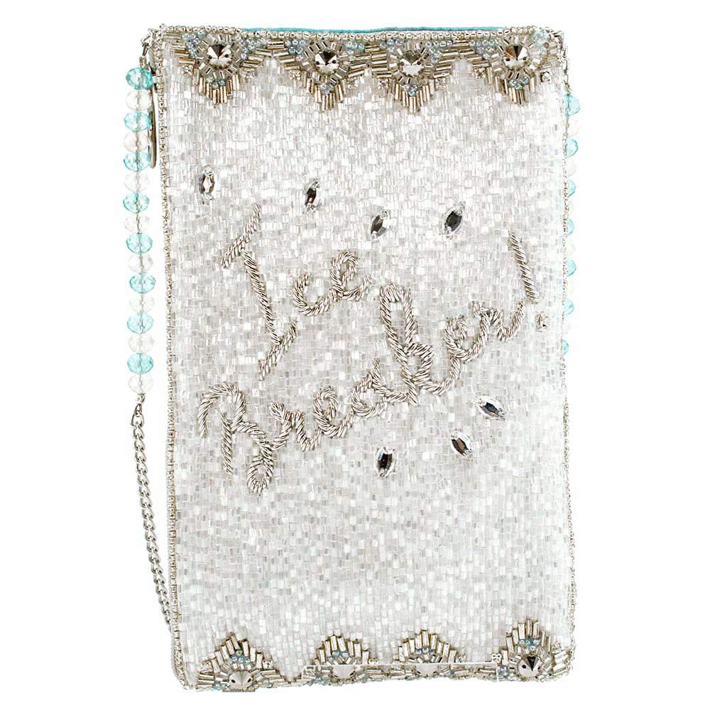 Mary Frances Ice Breaker Disney Frozen 2 Beaded Olaf Crossbody Phone Bag