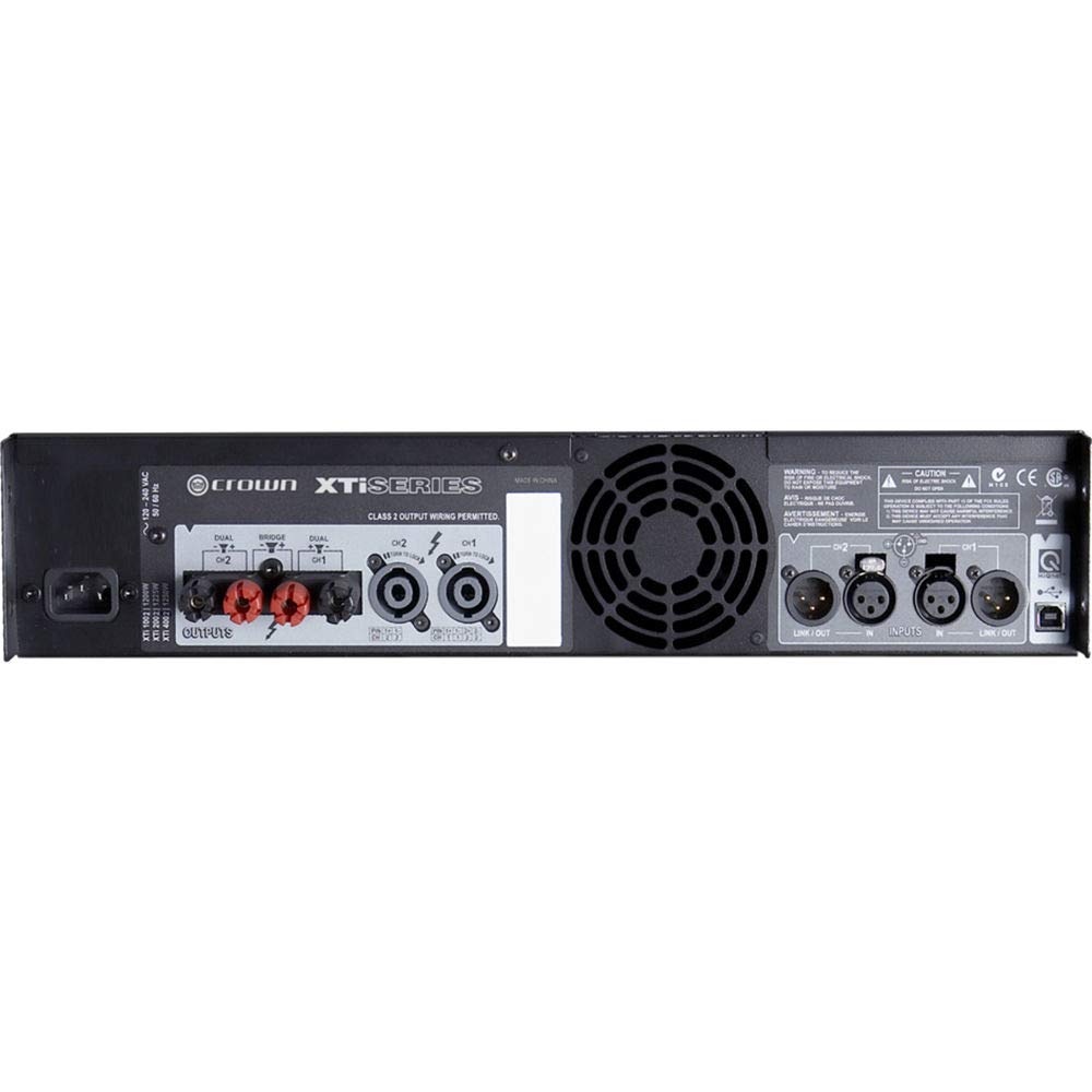 Crown XTi4002 Two-channel, 1200-Watt at 4Ω Power Amplifier