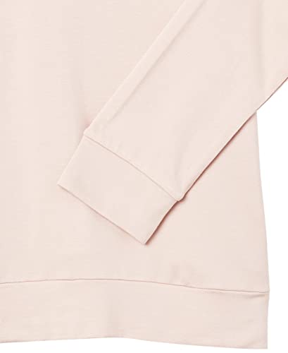 Daily Ritual Women's Supersoft Terry Relaxed-Fit Long-Sleeve Raglan Sweatshirt, Rose, Small