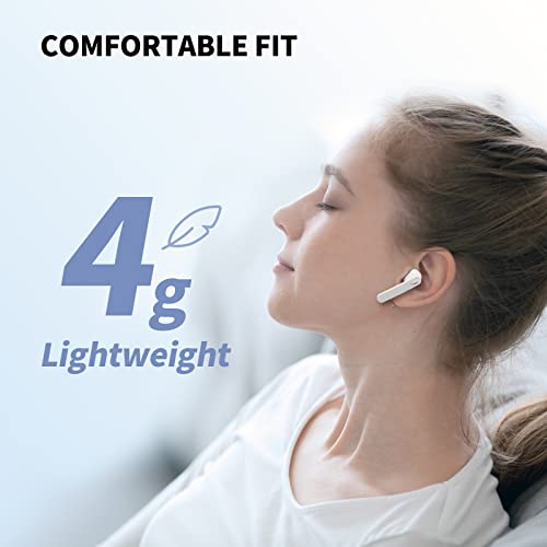 JOYWISE Bluetooth Headphones V5.3 Wireless Earbuds 42Hrs Battery Life IPX6 Waterproof Earphones with Microphone Stereo Headset for Workout Cell Phone Gaming Computer Laptop Sport