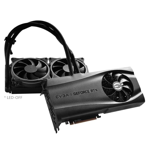 EVGA GeForce RTX 3080 12GB FTW3 Ultra Hybrid Gaming, 12G-P5-4878-KL, GDDR6X, ARGB LED, Metal Backplate, LHR