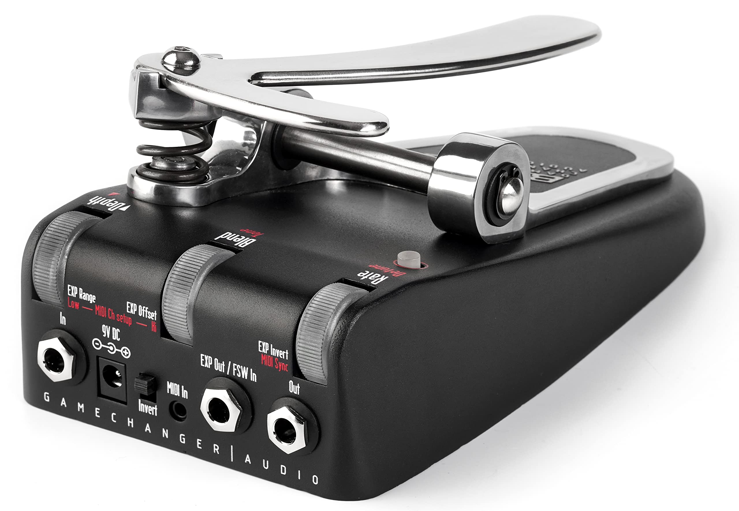 Gamechanger Audio Bigsby Pedal Spring-loaded Polyphonic Pitch Shifter Effect Pedal with Fixed Center Position for Electric Guitar and Other Melodic Instruments