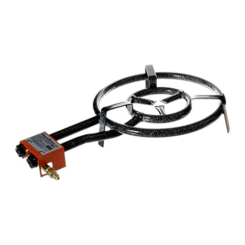 Garcima G400 Paella Propane Gas Burner, Enamel Steel, 16 inches