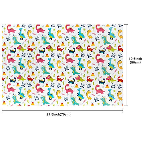 MAYPLUSS Wrapping Paper Sheet - Folded Flat - 8 Different Birthday Design (29.9 sq.ft.ttl.) - 19.6 inch X 27.5 inch Per Sheet
