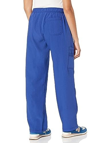 WonderWink Sporty Cargo Scrub Pant, Navy, LG, Blue