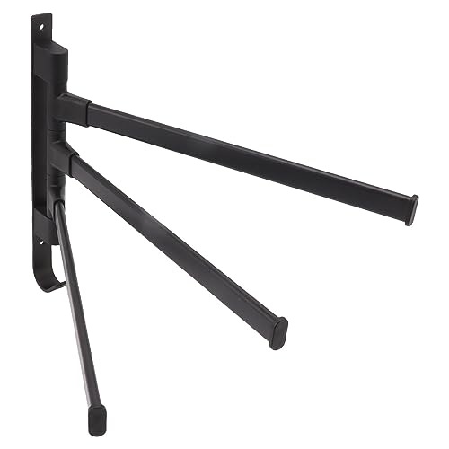 Swivel Towel Rack Hand Towel Bar Bathroom Swing Hanger Towel Rack Holder Wall Mounted Bathroom Corner Hanging Rod(3 Arms)