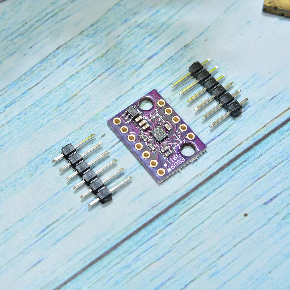 Comimark 2Pcs IIC/SPI LSM6DS3 3 Axis Gyroscope Accelerometer 6 Axis Sensor Transfer Module