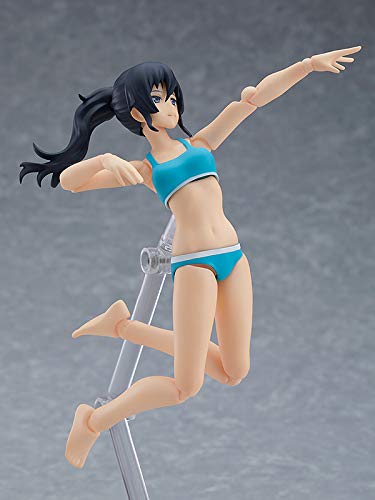 Max Factory Female Swimsuit Body (Makoto) Figma Action Figure, Multicolor