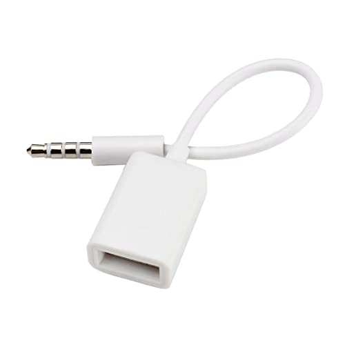 Ronyme 4X USB 2.0 Female to 3.5mm Male Stereo AUX Headphone Converter