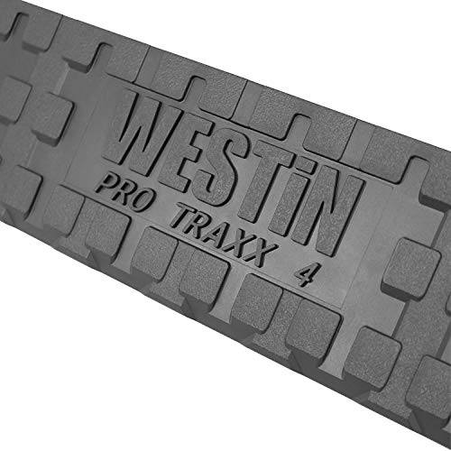 Westin 21-22775 Pro Traxx 4 Oval Nerf Step Bars fits 2005-2023 Tacoma Double Cab Black 1 Pair