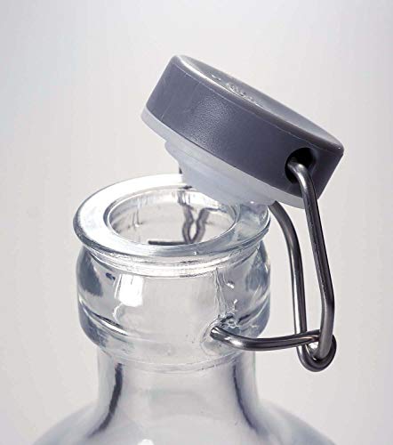 Kilner Clip Bottle, 33.8 fl oz (1 L), Clear