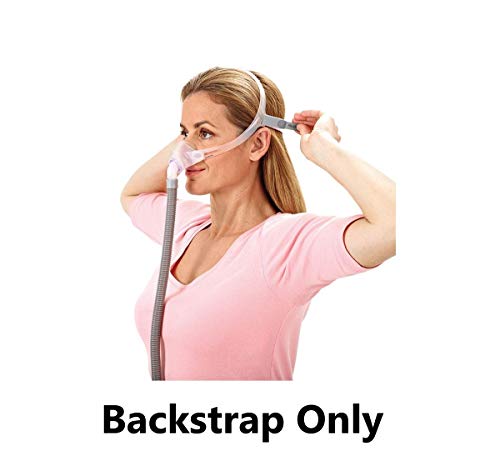 Organic Deal Back Strap Compatible w/ResMed CPAP Mask Swift Fx Nasal Pillow- Replacement Straps for Swift FX Nasal Pillow - ResMed CPAP Supplies option- CPAP Headgear Back Strap (Mask,Frame Not Incl)