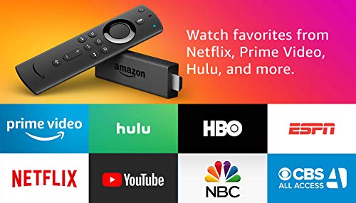 Certified Refurbished Fire TV Stick streaming media player with Alexa built in, includes Alexa Voice Remote, HD, easy set-up, released 2019