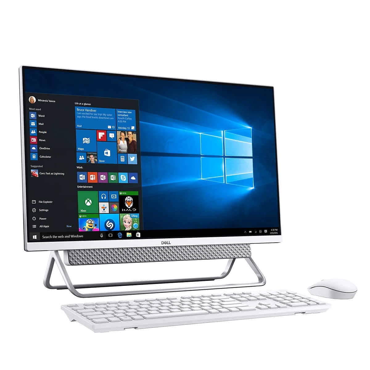 Dell Inspiron 7700 All in One, 27†FHD Touchscreen, Intel 11th Gen i7-1165G7, 32GB RAM, 1TB SSD, Webcam, Nvidia Geforce MX330 2GB Graphics, HDMI, SD-Card, USB Type-C - Windows 10 Pro (Renewed)