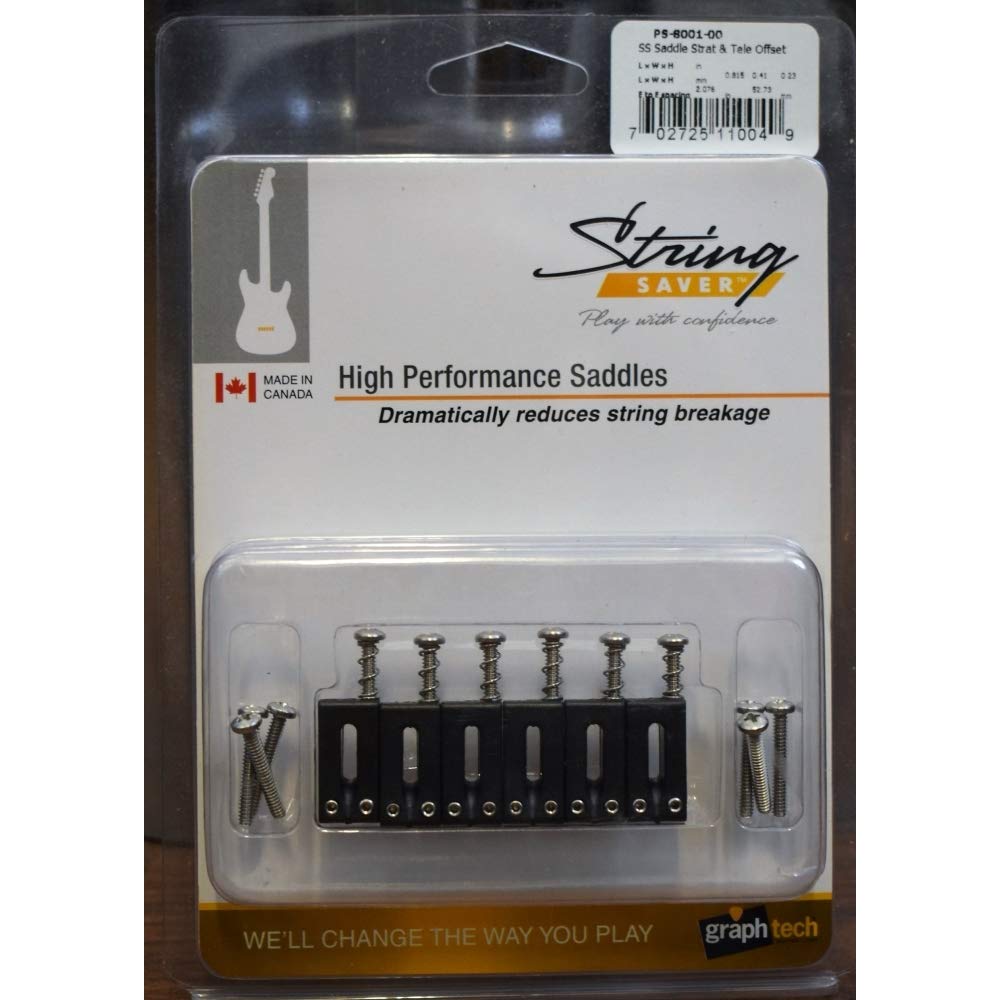 グラフテック(Graph Tech) STRING SAVER ORIGINALS FOR STRAT & TELE Musical Instrument Parts (PS-8001-00)