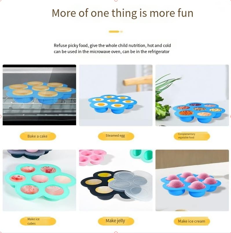 GeRRiT Silicone Egg Bites Molds Air Fryer Egg Mold,Pink Instant Pot Egg Bite Molders Pastel Muffin Cupcake Pan Mold for Cooker Accessories (Green&Blue)