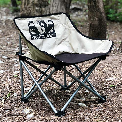 CYOIDAI Lil'Wolf Compact Lightweight Collapsible Micro Camping Backpacking Camp Chair