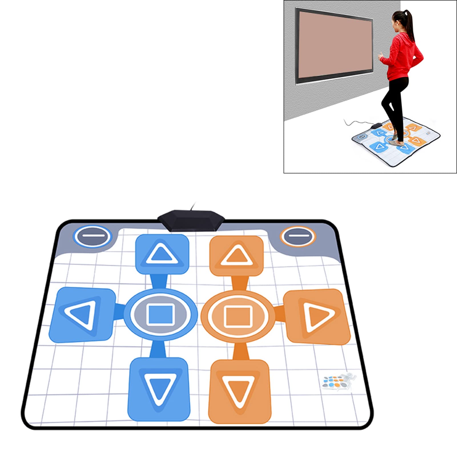 FAIHTS Double Non-Slip Dance mat for Console Games