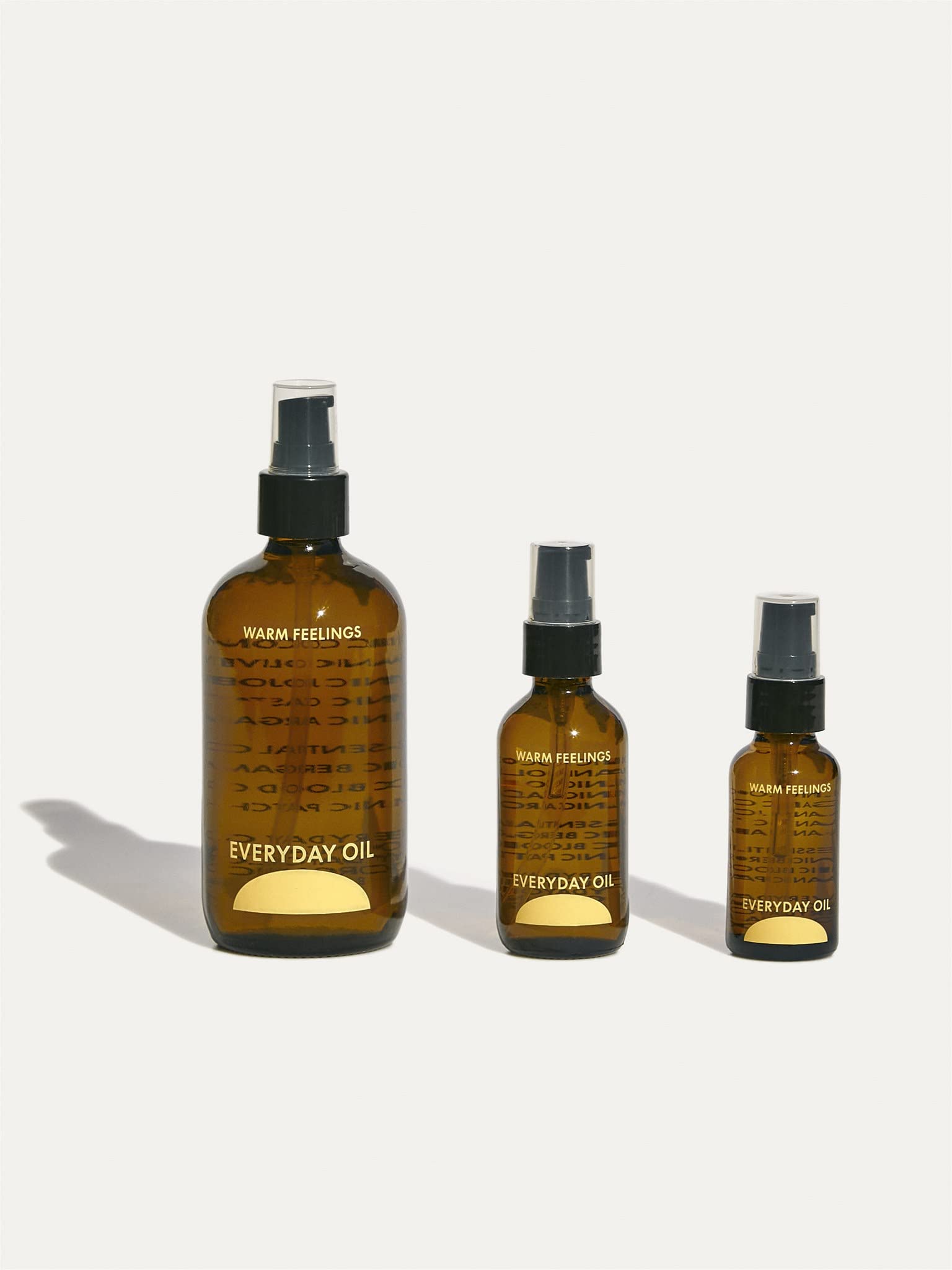 Everyday Oil Warm Feelings Blend, Face + Body Oil, Cleansing, Balancing, Hydrating, 2 fl oz.