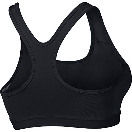 Nike Womens Pro Classic Padded Sports Bra (XL, Black/Black/White)